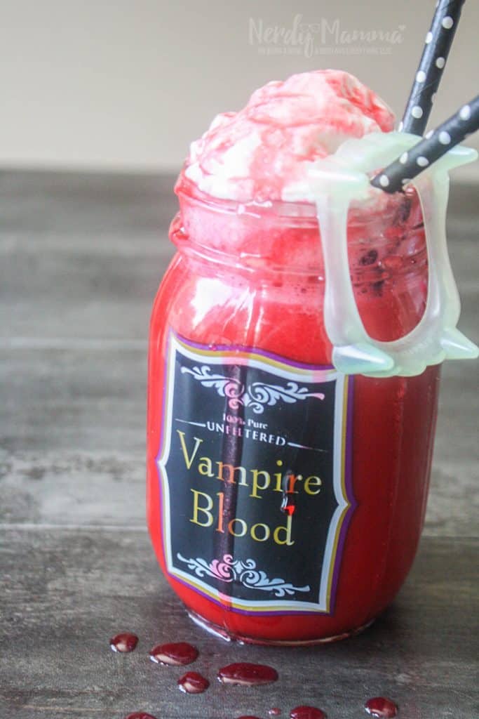Vampire Red Velvet Hot Chocolate - Nerdy Mamma