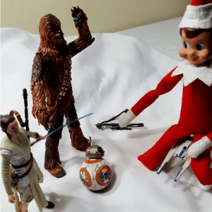 Elf On The Shelf Star Wars Style! - Nerdy Mamma