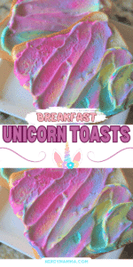 Make Your Own Magical Unicorn Toast