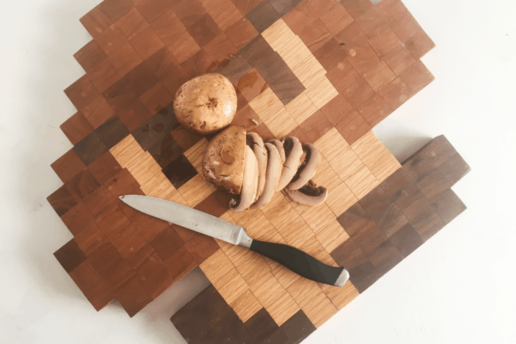 How to Make an 8-Bit Mario Cutting Board - Nerdy Mamma