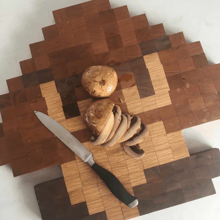 How to Make an 8-Bit Mario Cutting Board - Nerdy Mamma