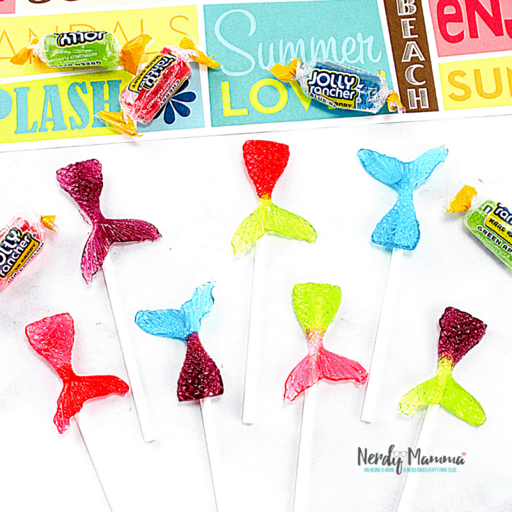 Mermaid Tail Suckers - Nerdy Mamma