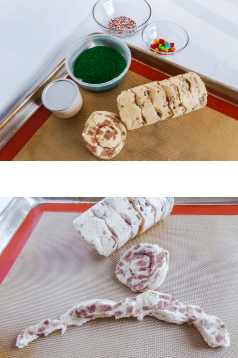 Christmas Tree Cinnamon Rolls - 4 Ingredient Recipe - Nerdy Mamma