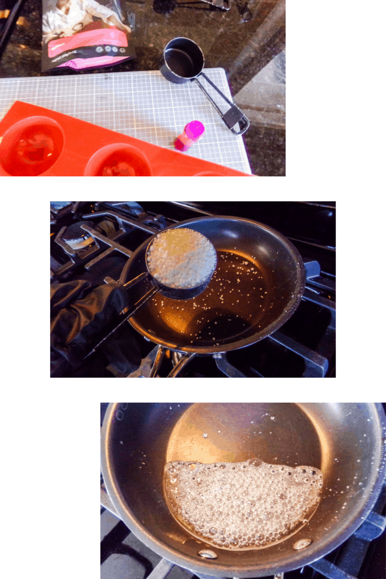 How to Make Easy Pink Tea Bombs - Nerdy Mamma