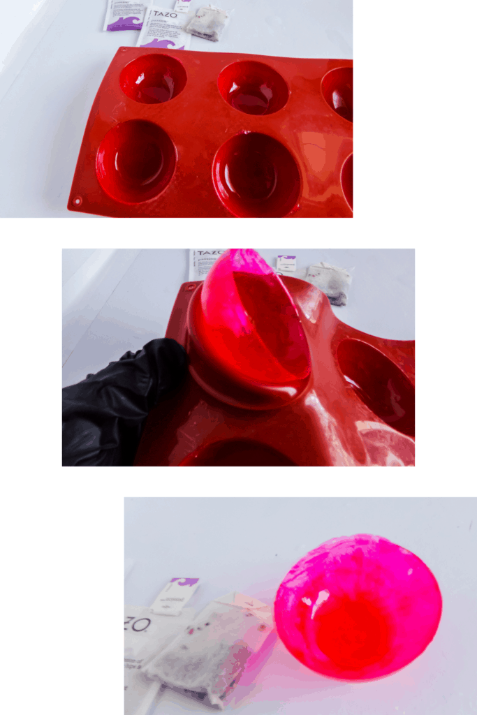 How to Make Easy Pink Tea Bombs - Nerdy Mamma