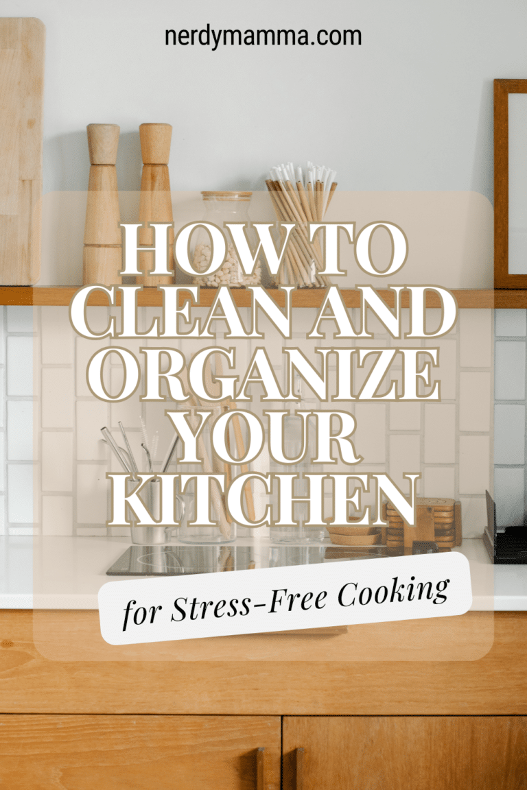 How to Clean and Organize Your Kitchen for Stress-Free Cooking - Nerdy ...