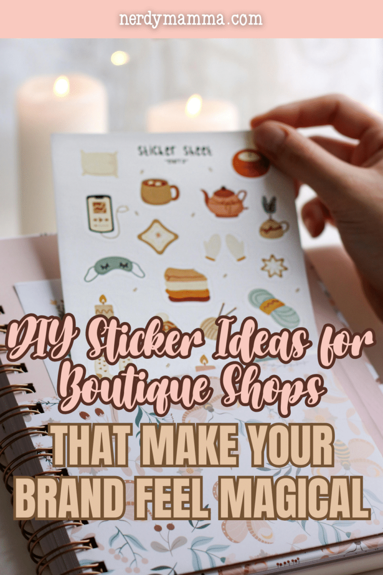 DIY Sticker Ideas for Boutique Shops That Make Your Brand Feel Magical ...