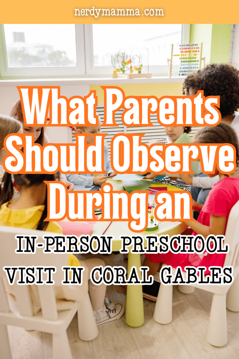What Parents Should Observe During an In-Person Preschool Visit in ...